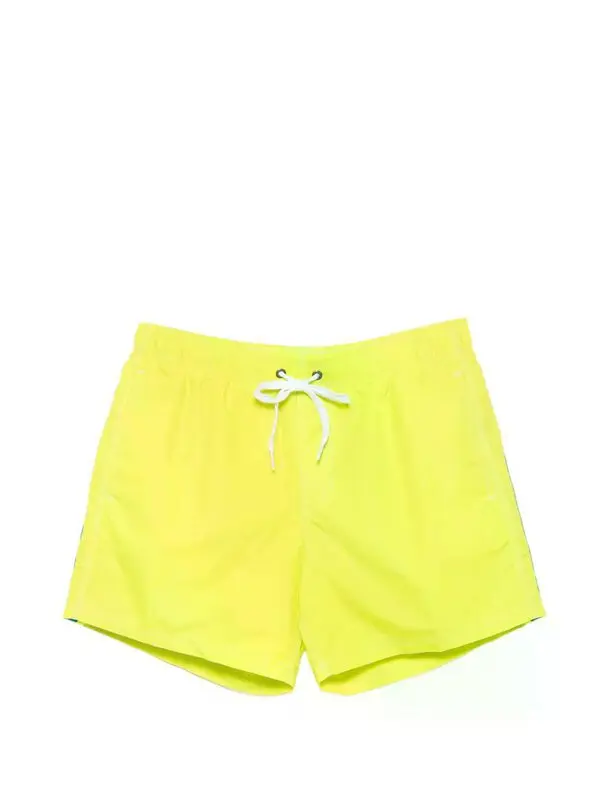 Sundek Striped Trim Drawstring Swim Shorts