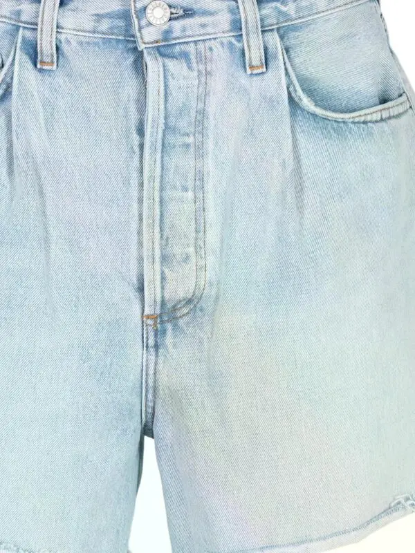 AGOLDE Rhoda Frayed Hem Shorts