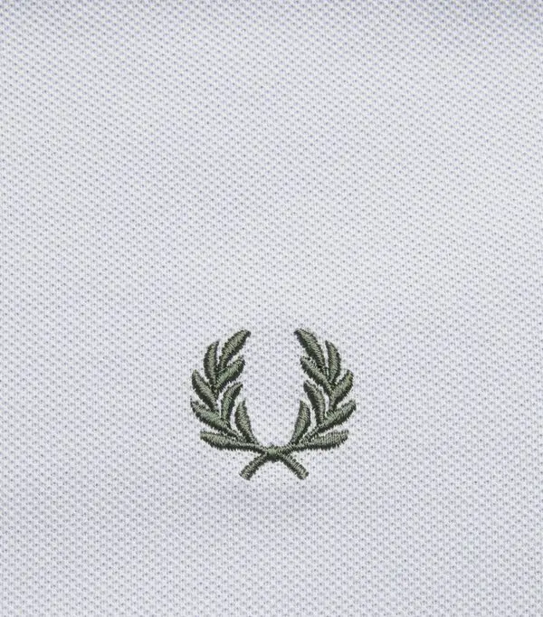 Fred Perry Cotton Twin Tipped Polo Shirt - Blue