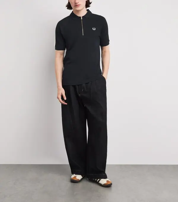 Fred Perry Cable Tape Polo Shirt