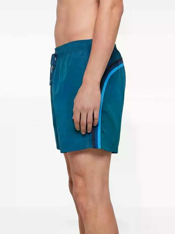Sundek Logo Patch Swim Shorts