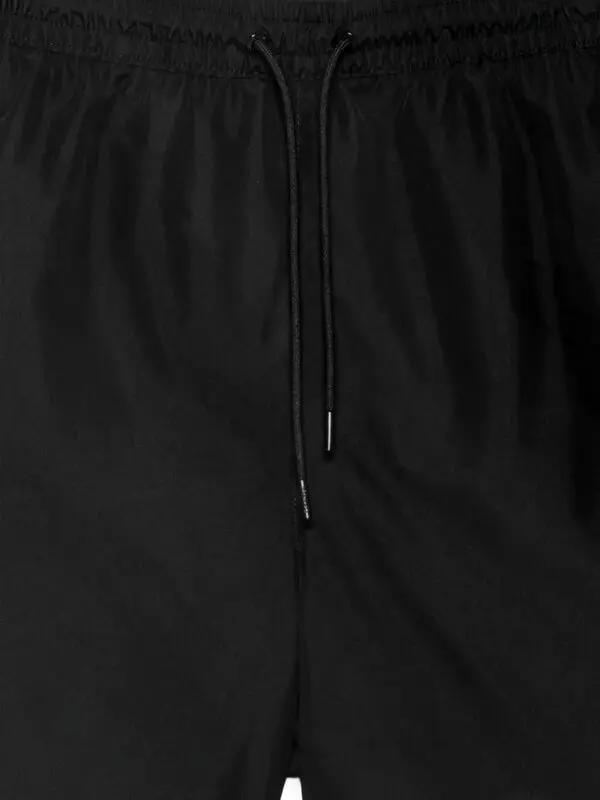 Calvin Klein Print Swim Shorts - Black
