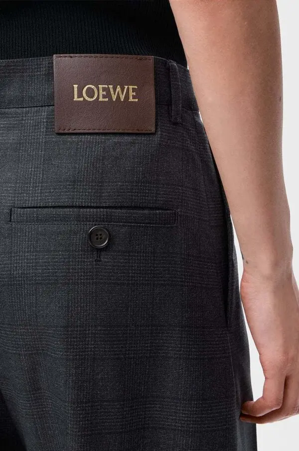Loewe Belted Straight-leg Trousers
