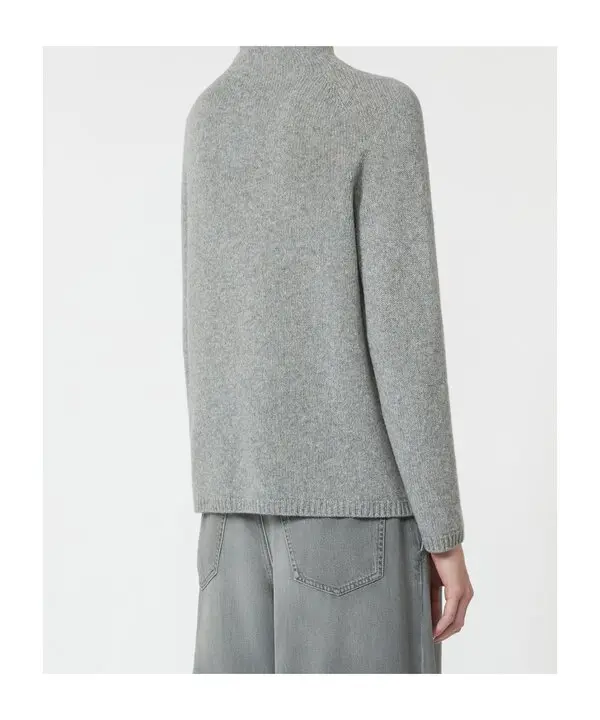 Max Mara Wool And Cashmere Yarn Polo-neck Sweater