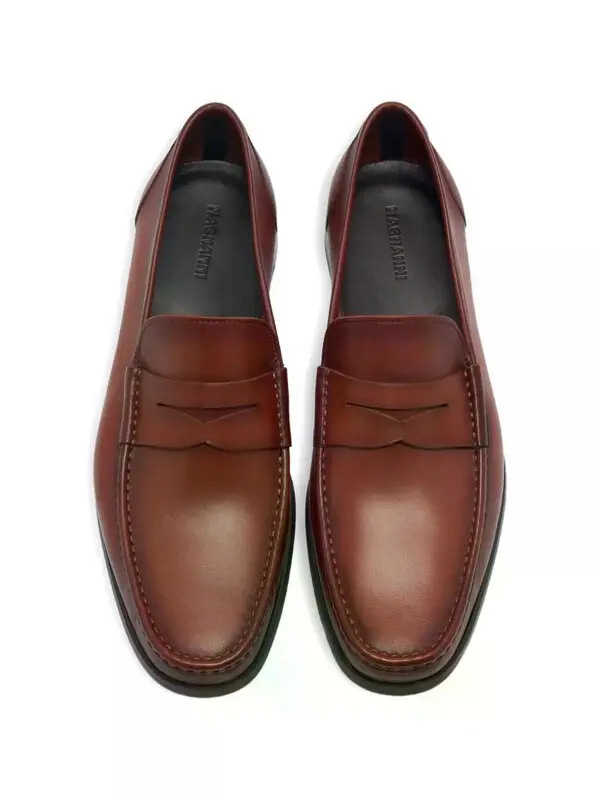 Magnanni Leather Penny Loafers