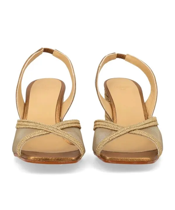 CastaÑer Betty Square-toe Wedge Espadrilles - Green