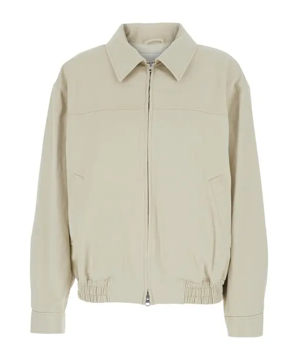 DUNST Elasticated Waistband Zip-up Jacket