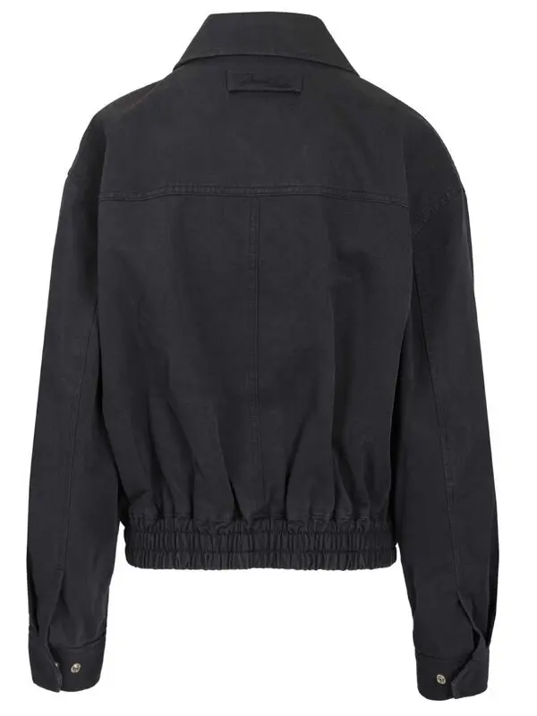 DUNST Zip-up Jacket With Fold-down Collar