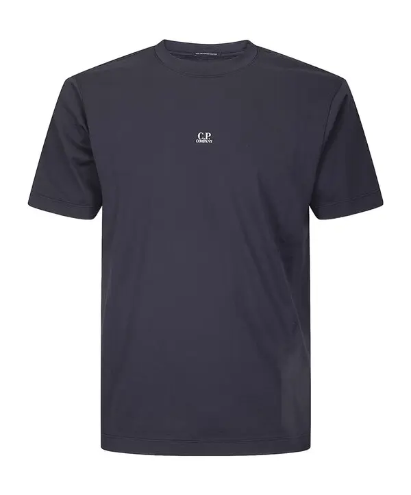 C.P. COMPANY Logo Mercerized Jersey T-shirt
