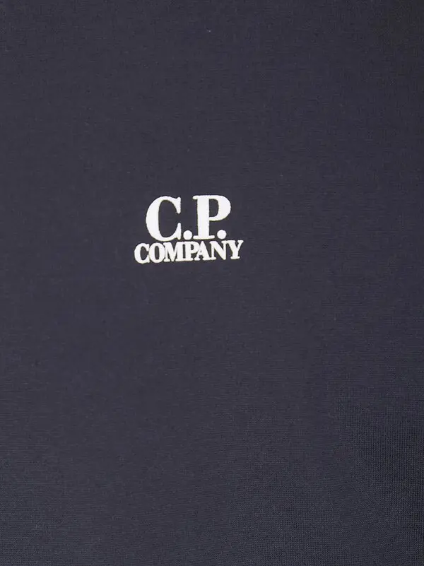 C.P. COMPANY Logo Mercerized Jersey T-shirt