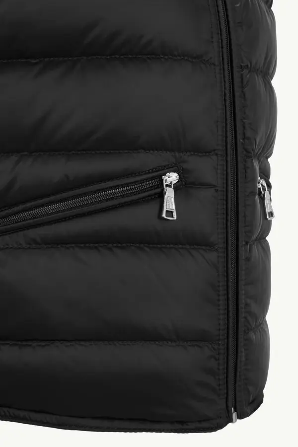 Moncler Gui Packable Down Gilet - Black