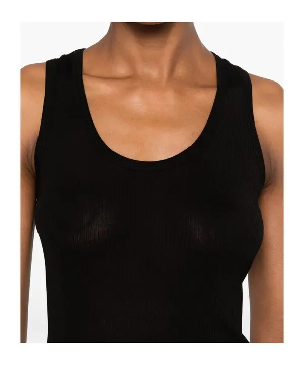 THE ROW Cendrea Tank Top - Black