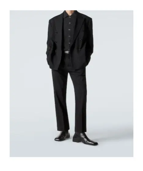 Acne Studios Striped Double-breasted Blazer