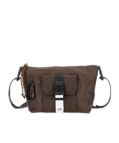 A.p.c. Buckle Detailed Messenger Bag