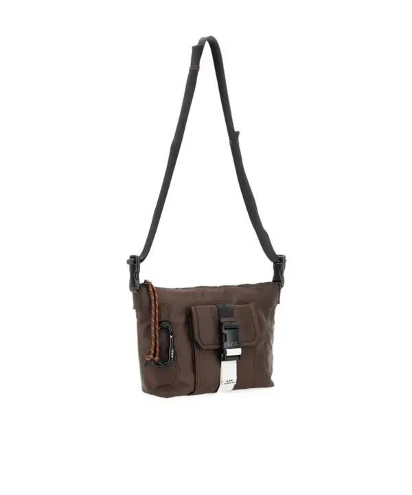 A.p.c. Buckle Detailed Messenger Bag