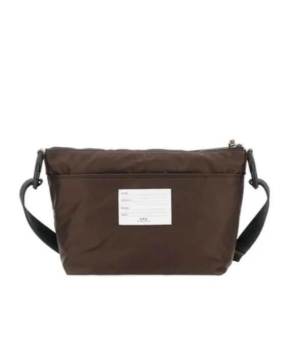 A.p.c. Buckle Detailed Messenger Bag