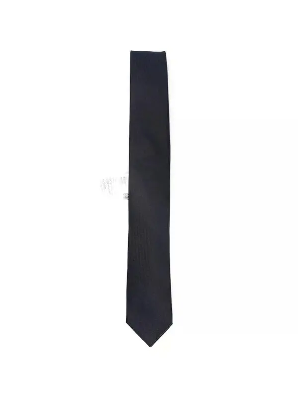 Karl Lagerfeld Geometric Pattern Neck Tie - Blue