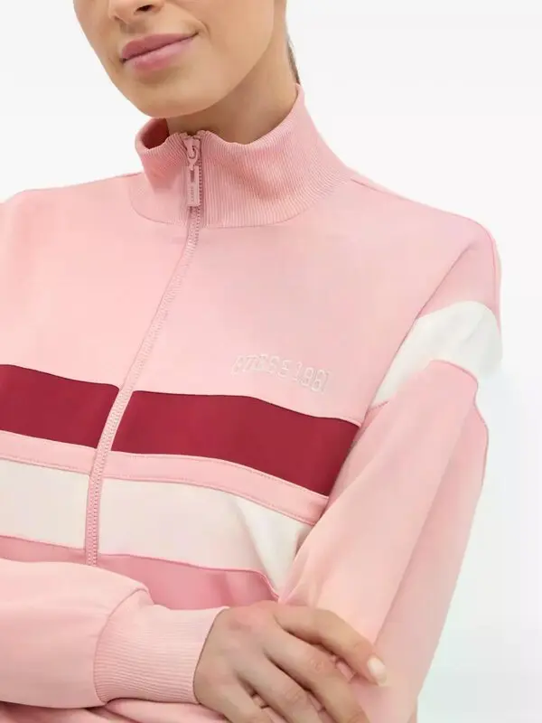 Guess Striped Zip Sweater