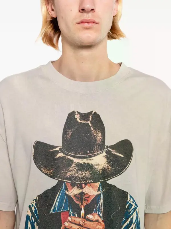 MELT Graphic-print Crew Neck T-shirt