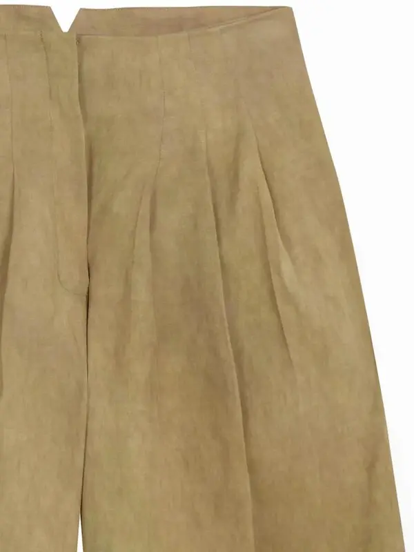 CORTANA Odell Pleated Trousers - Neutrals