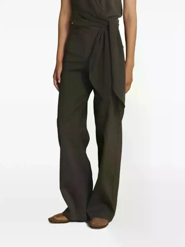 CORTANA Brenna High-waisted Trousers