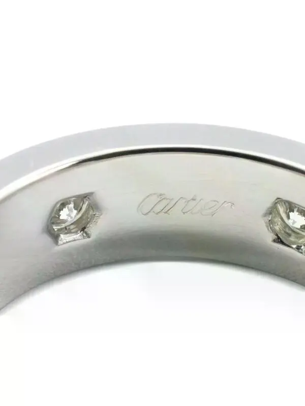 Cartier 18k White Gold Diamond Love Collection Ring