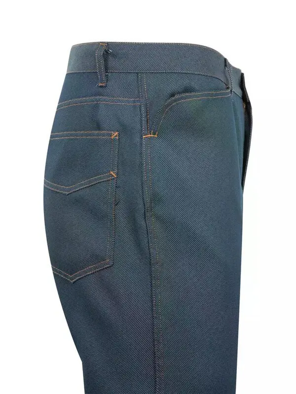 Needles Boot-cut Twill Trousers