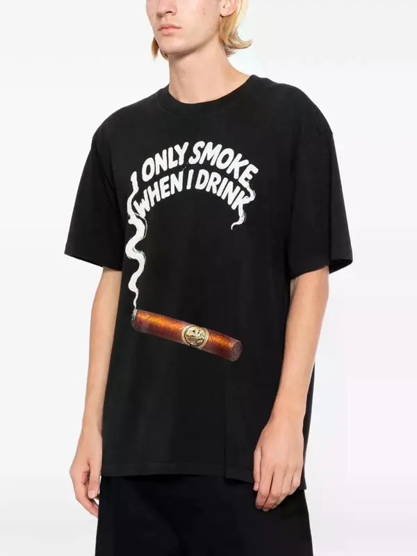 MELT Graphic-printed T-shirt - Black