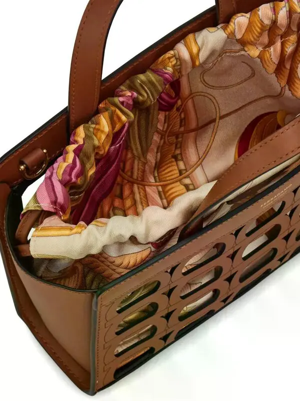 FERRAGAMO Gancini Mini Tote Bag