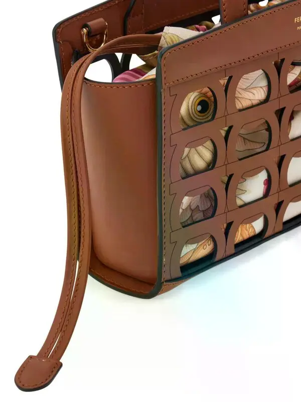FERRAGAMO Gancini Mini Tote Bag