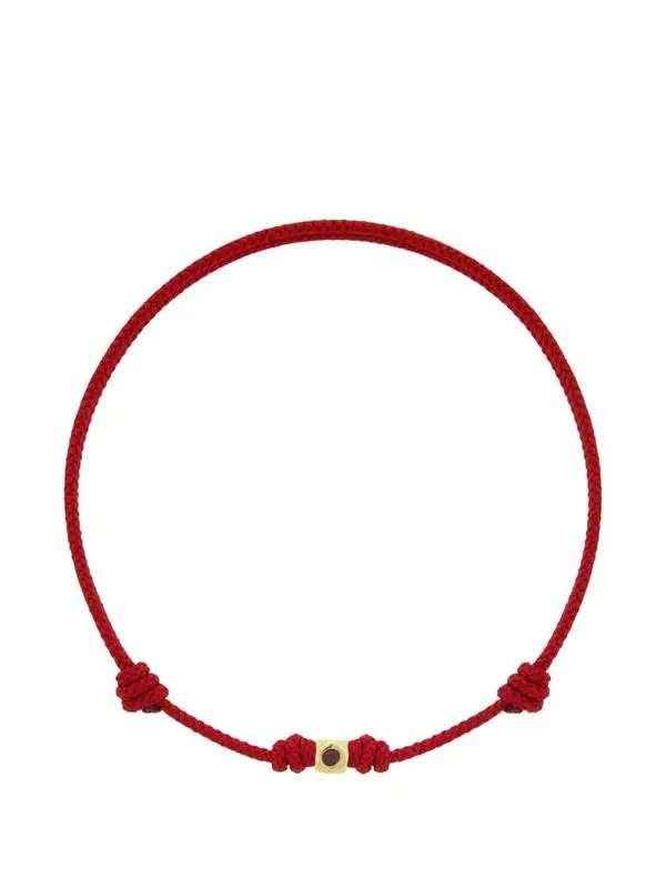 Luis Morais Ruby Cord Bracelet - Red