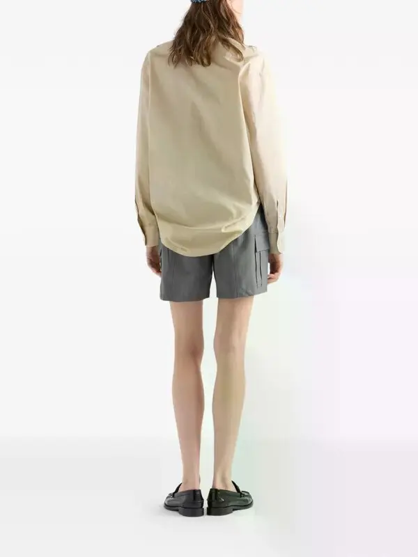 Prada Light Mohair Cargo Shorts