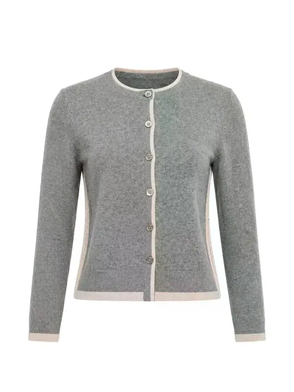 CUDDLEUP Crew-neck Cardigan