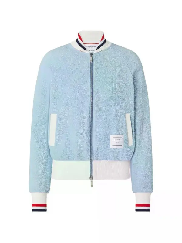 Thom Browne Rwb-stripe Bomber Jacket