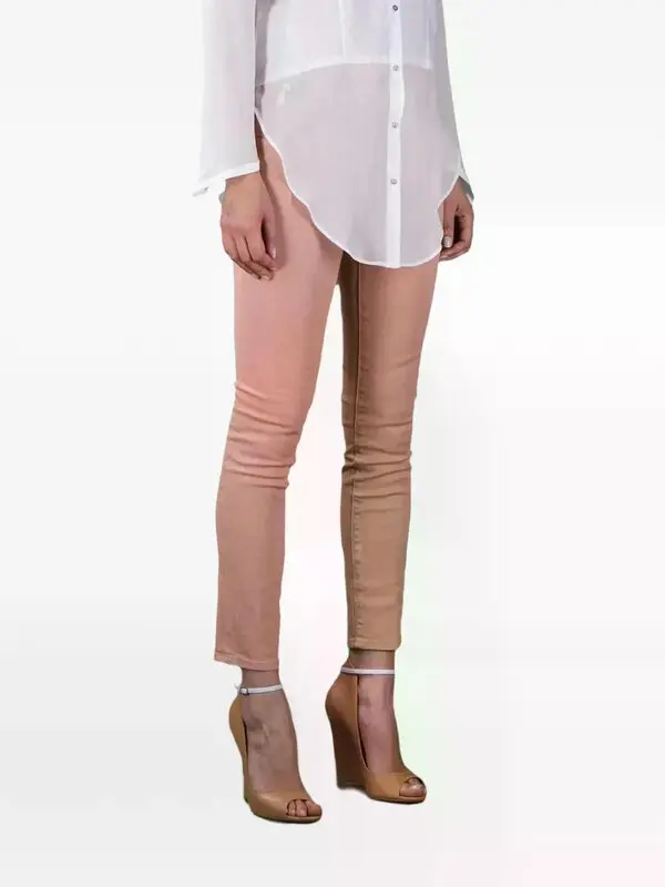 Dsquared2 Skinny Jeans With Logo Patch