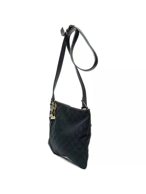 Gucci Jolicoeur Gg Canvas Crossbody Bag - Black