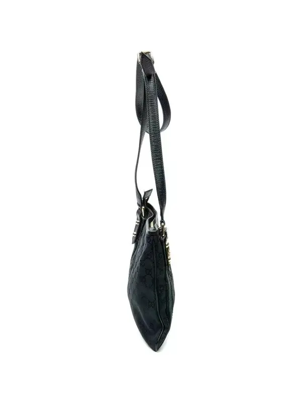 Gucci Jolicoeur Gg Canvas Crossbody Bag - Black