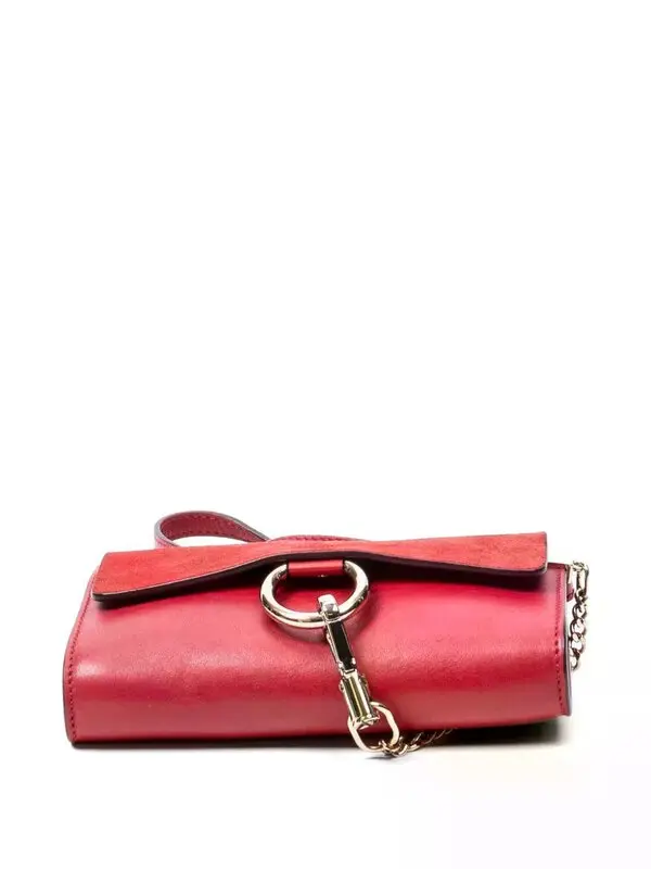 Chloé Faye Mini Shoulder Bag - Red