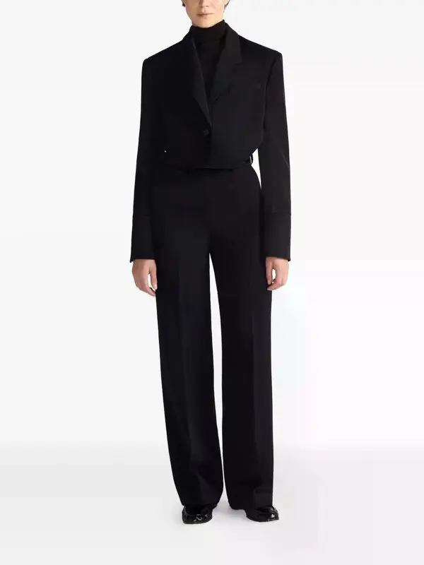 THE ARKOW Imara Pressed-crease Wide Leg Trousers