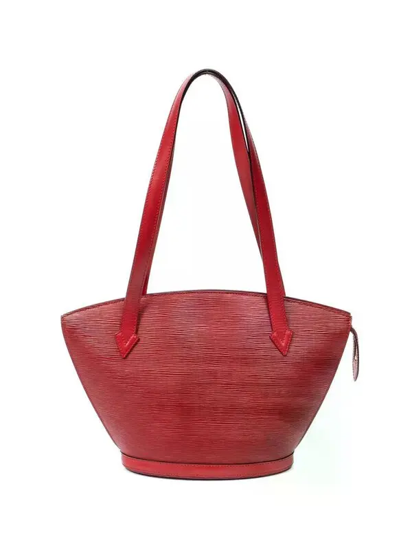 LOUIS VUITTON Epi Saint Jacques Leather Tote Bag - Red