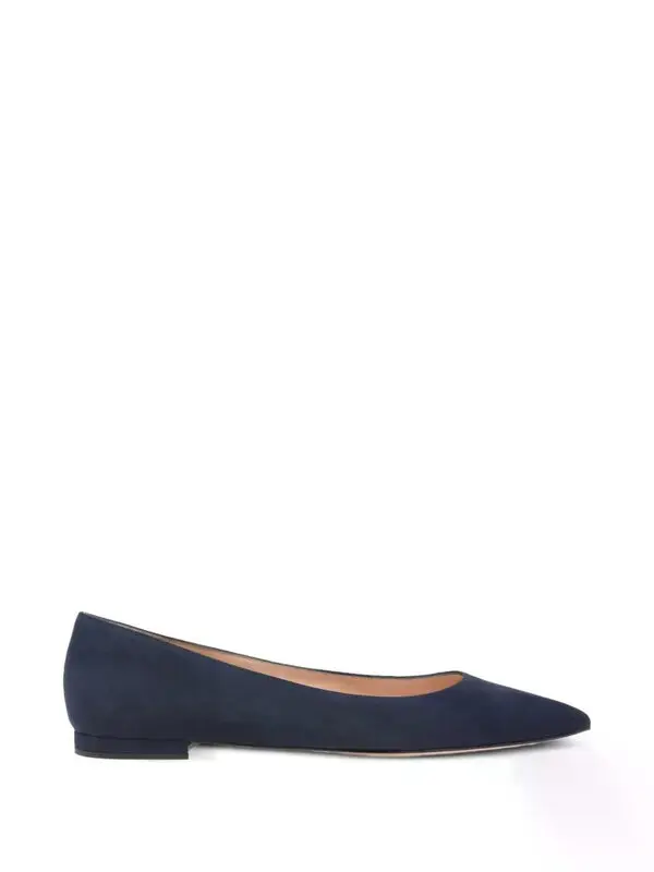 GIANVITO ROSSI Pointed-toe Ballet Flats