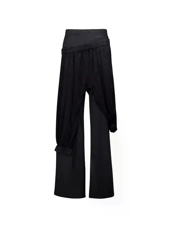Natasha Zinko Layered Effect Folded Trousers