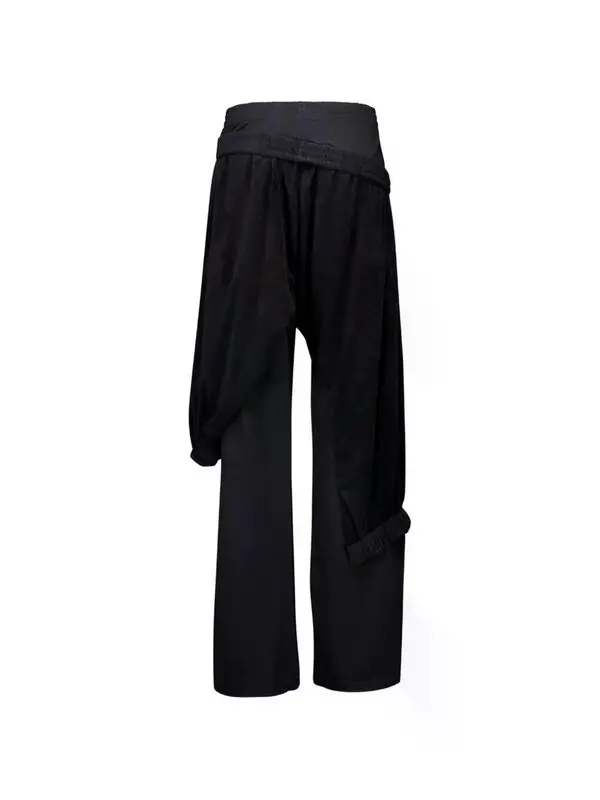 Natasha Zinko Layered Effect Folded Trousers