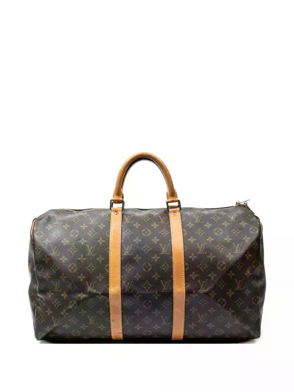 LOUIS VUITTON Keepall 50 Holdall - Brown