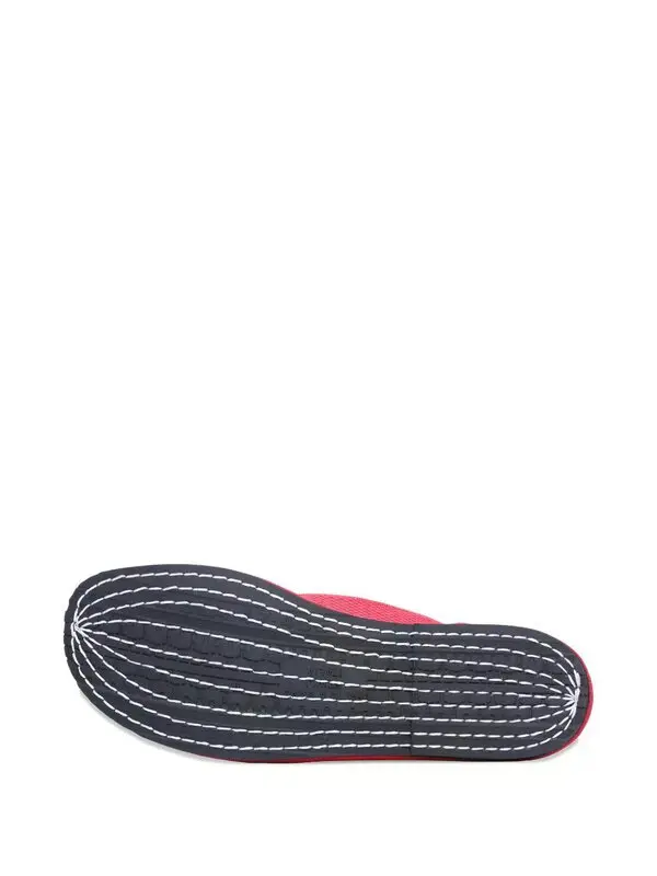 DROGHERIA CRIVELLINI Mesh Elastic-strap Ballet Flats