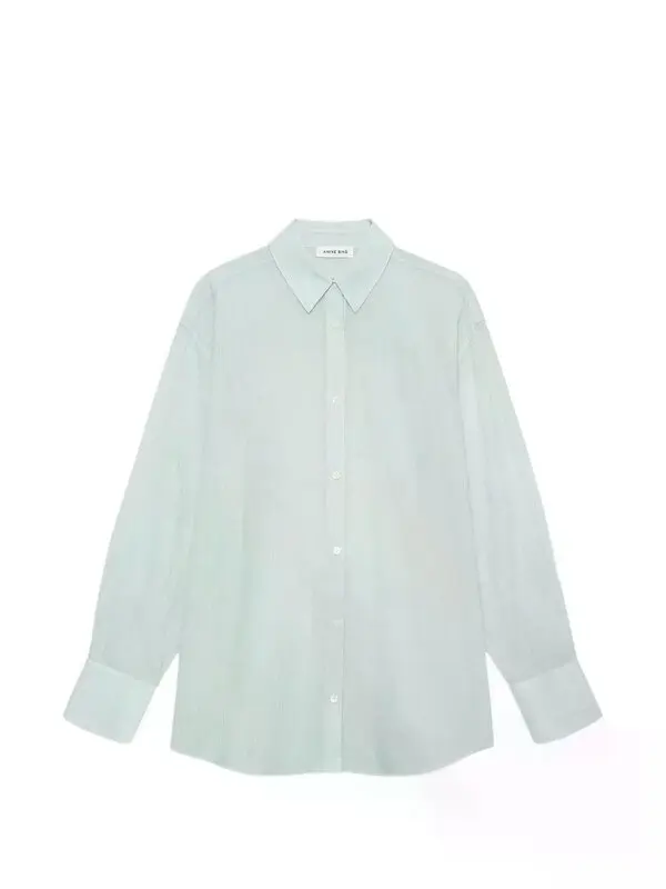 ANINE BING Plaza Striped Shirt