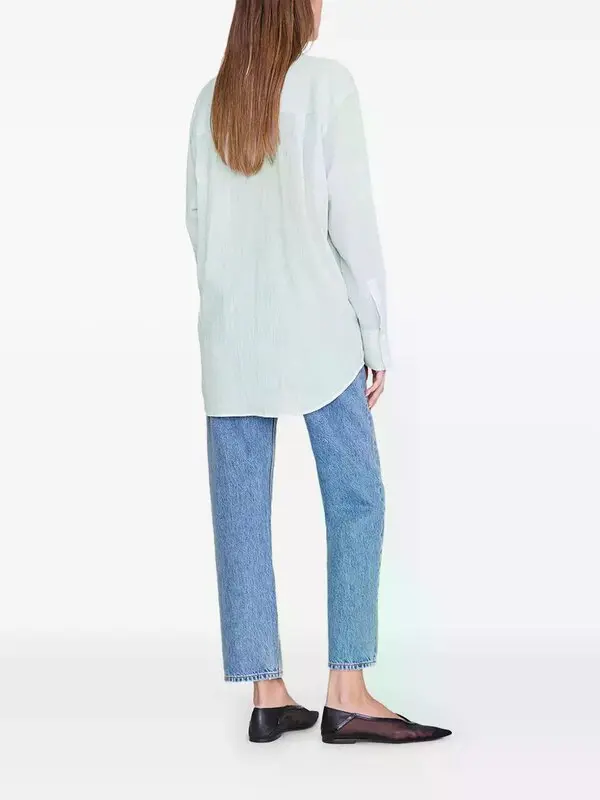 ANINE BING Plaza Striped Shirt