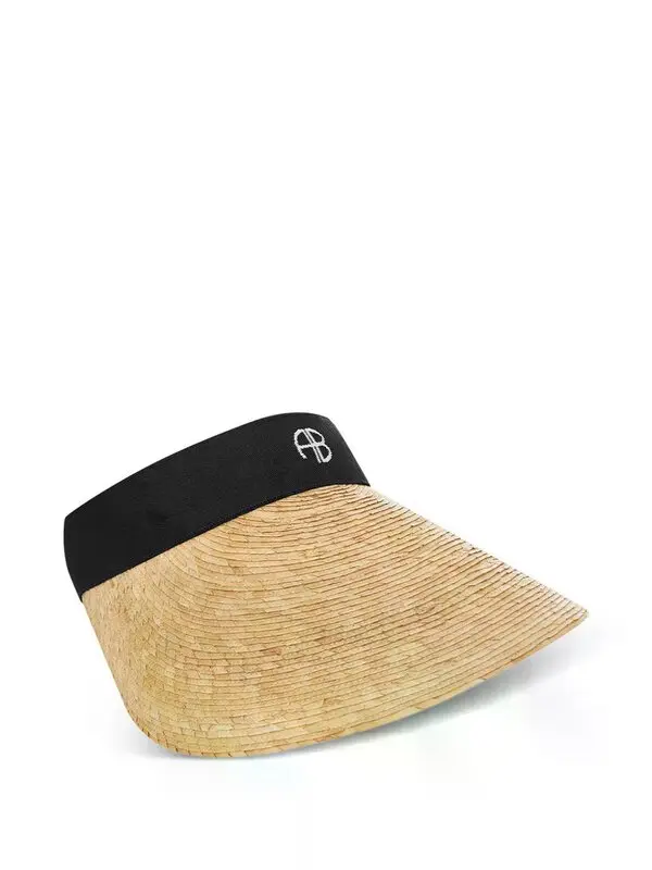 ANINE BING Venus Raffia Visor