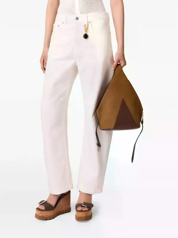 Stella McCartney Medallion Charm Straight-leg Jeans