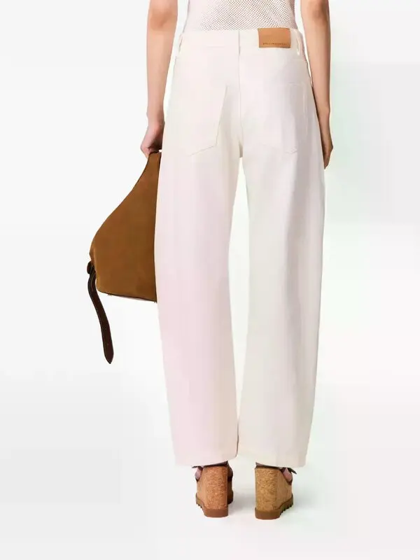 Stella McCartney Medallion Charm Straight-leg Jeans
